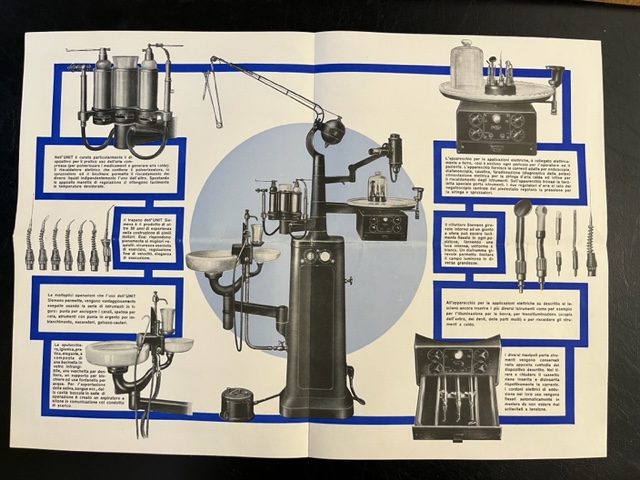 PIEGHEVOLE PUBBLICITARIO Unit-Siemens Universale. L'apparecchio per dentisti