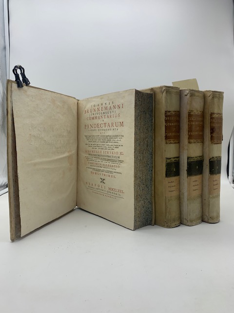 Joannis Brunnemanni Jurisconsulti Commentarius in pandectarum, 1780
