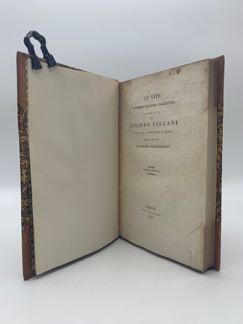 Le vite d’uomini illustri fiorentini scritte da Filippo Villani colle ...